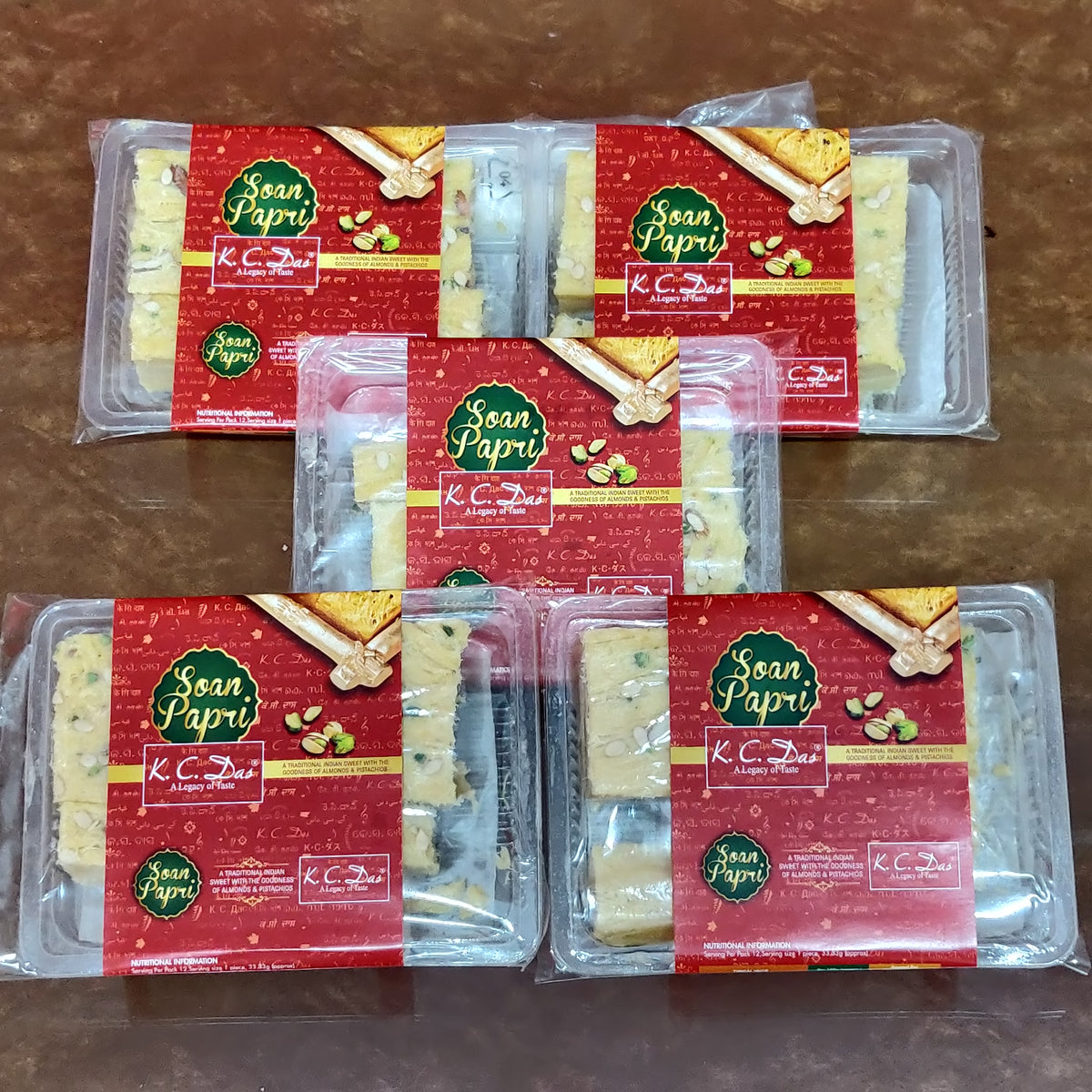 Soan Papri 500 Gms (Pack of 2) – K.C. Das